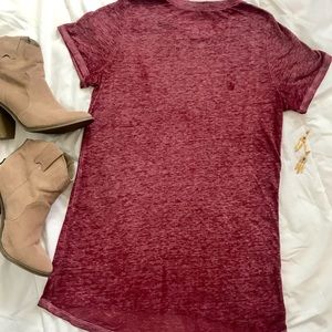 L.O.L. Vintage | Tops | Vintagestyle Boho Burnout Tee | Poshmark